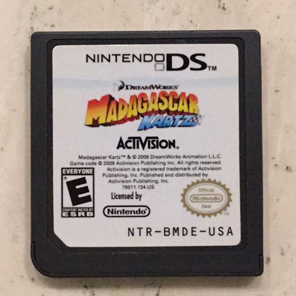 Mysims Racing Nintendo Ds Game & Madagascar Kartz Nin… - Gem